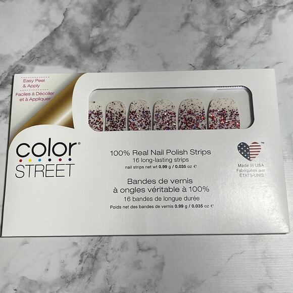 Color Street | Makeup | Color Street Love Shack Overlay Nail Strips Nwt ...